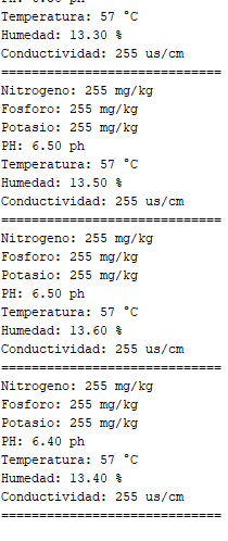 Print all data (Soil Multi-parameter sensor + Arduino) - Sensors ...