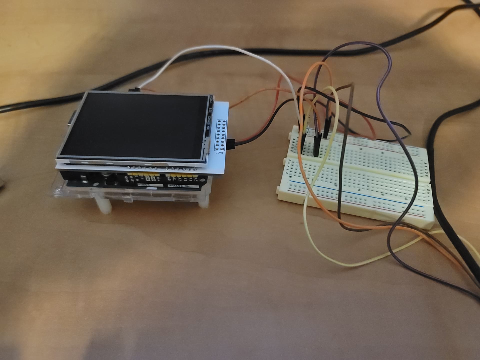 SHT85 and touch screen - Programming - Arduino Forum