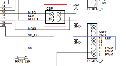 [Solved] Question about ICSP and SPI - IDE 1.x - Arduino Forum