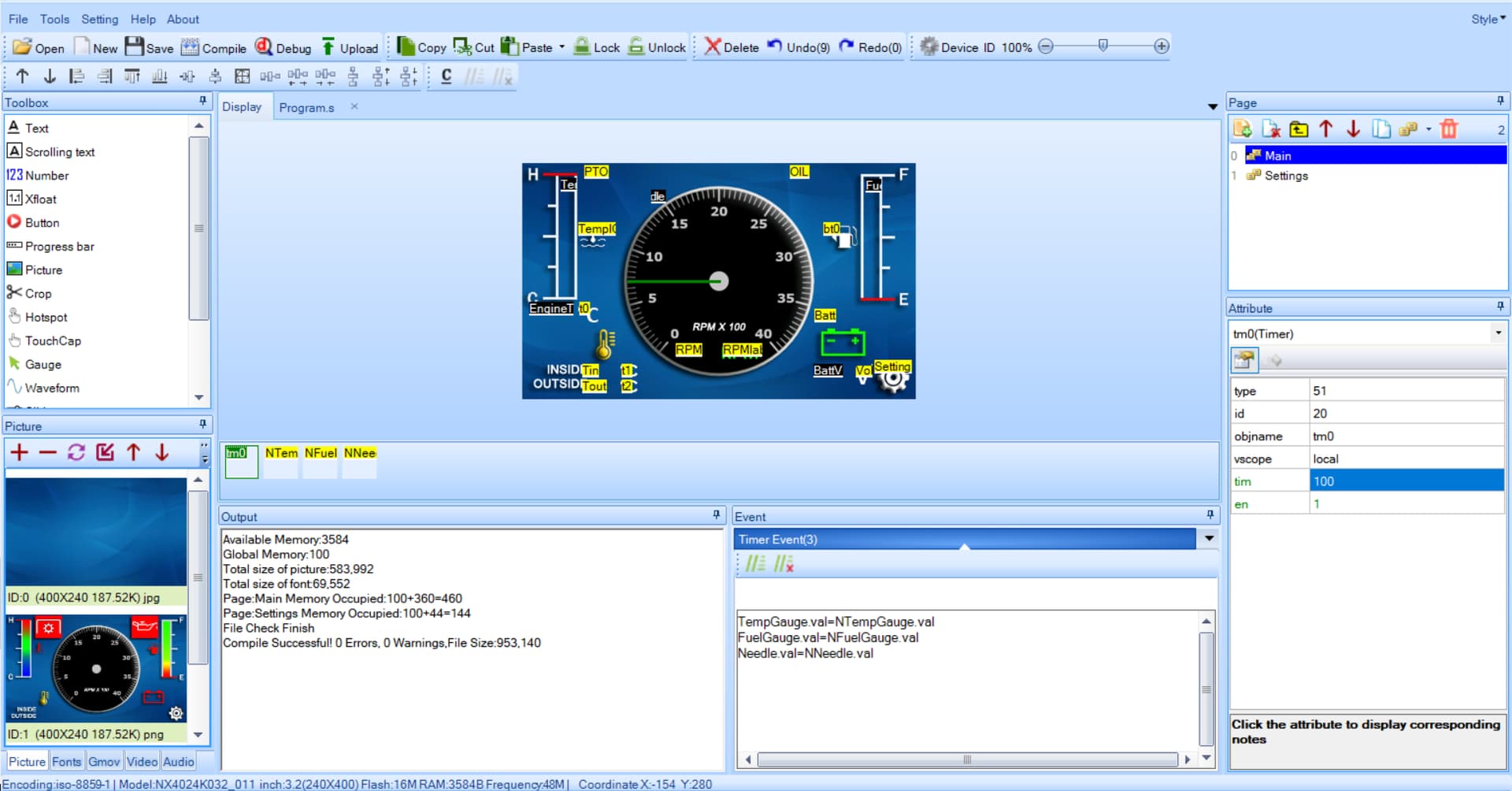 Nextion Display Progress Bar going up, but never down.ion - General Guidance - Arduino Forum