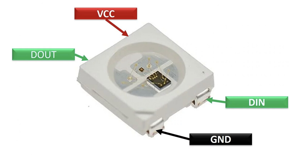 Nano signal wire to WS2812B LEDs not working? - LEDs and Multiplexing - Arduino Forum