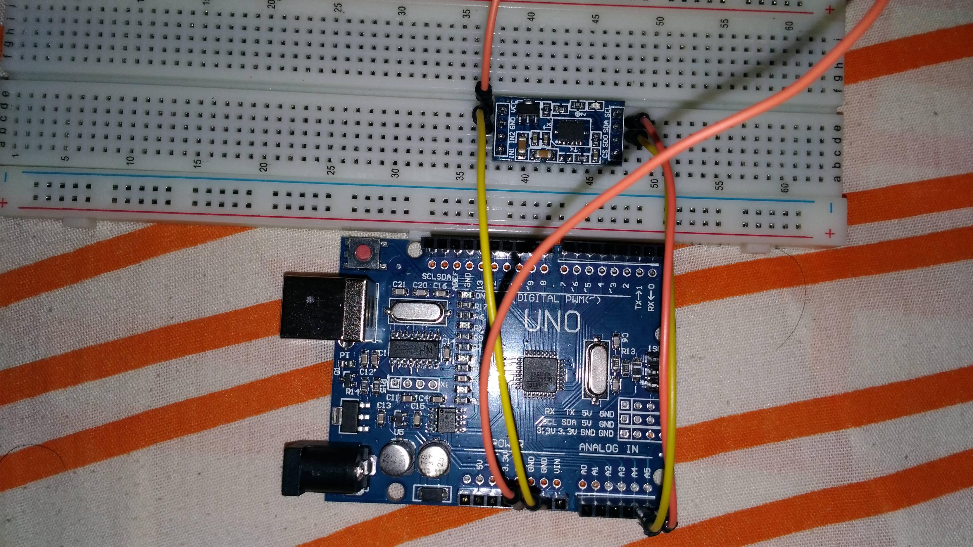 MMA7455 Electronic Prroblem - General Electronics - Arduino Forum