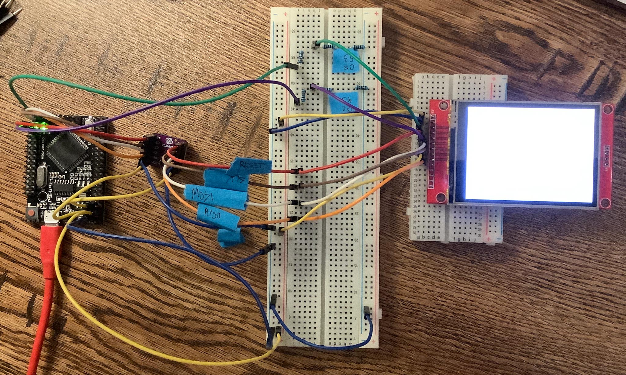 Can't get TFT SPI 2.8" Display to work with Arduino Mega 2560 Pro ...