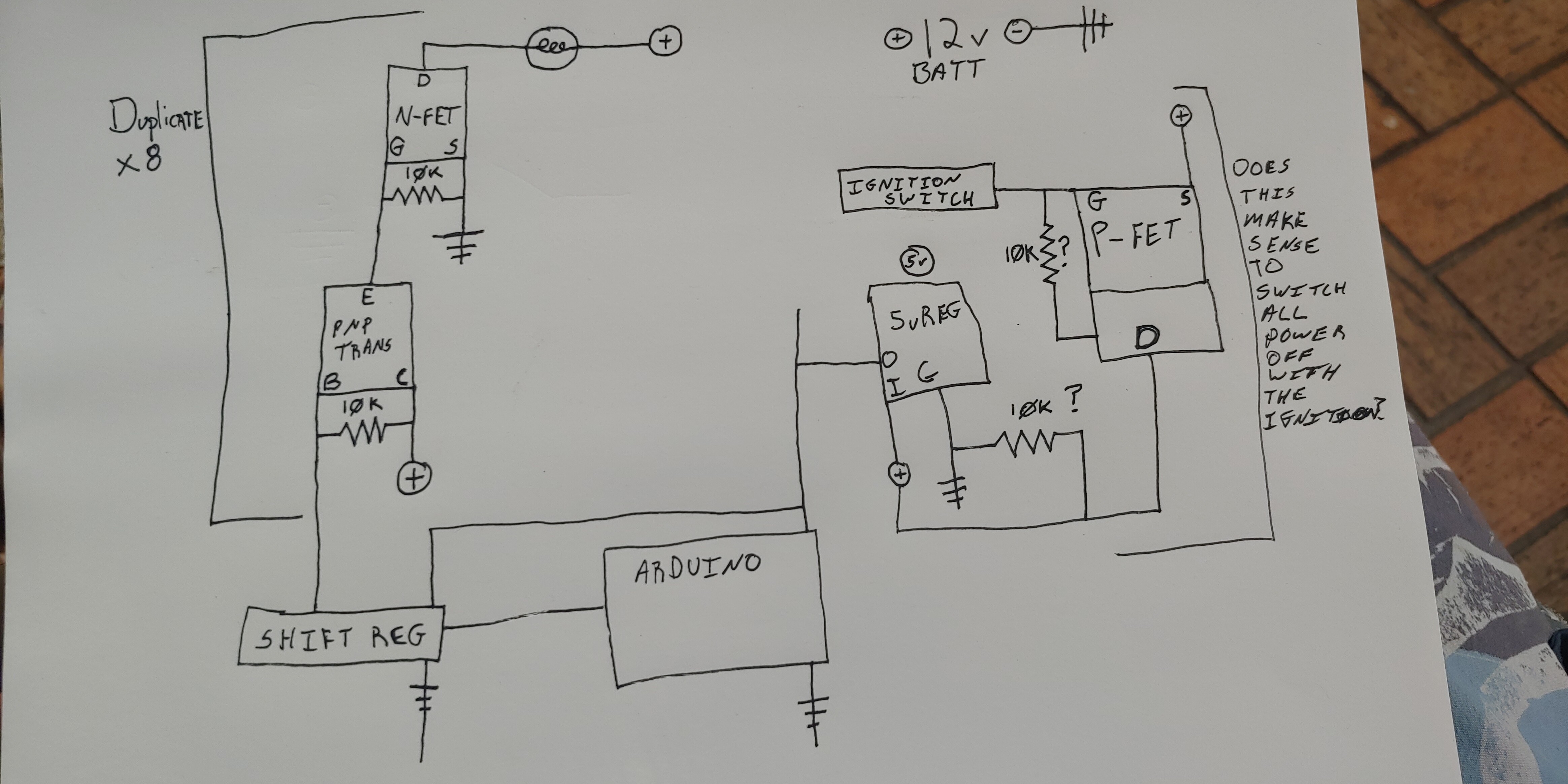 Controlling an array of non-Logic Power Mosfets. - General Electronics - Arduino Forum