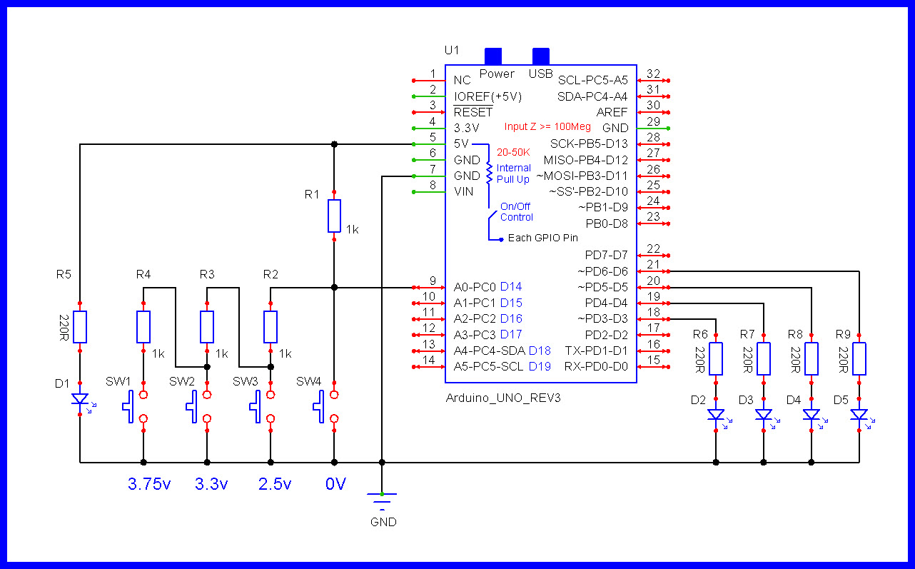 Unwanted Delay After Button Press With Voltage Ladder General Guidance Arduino Forum