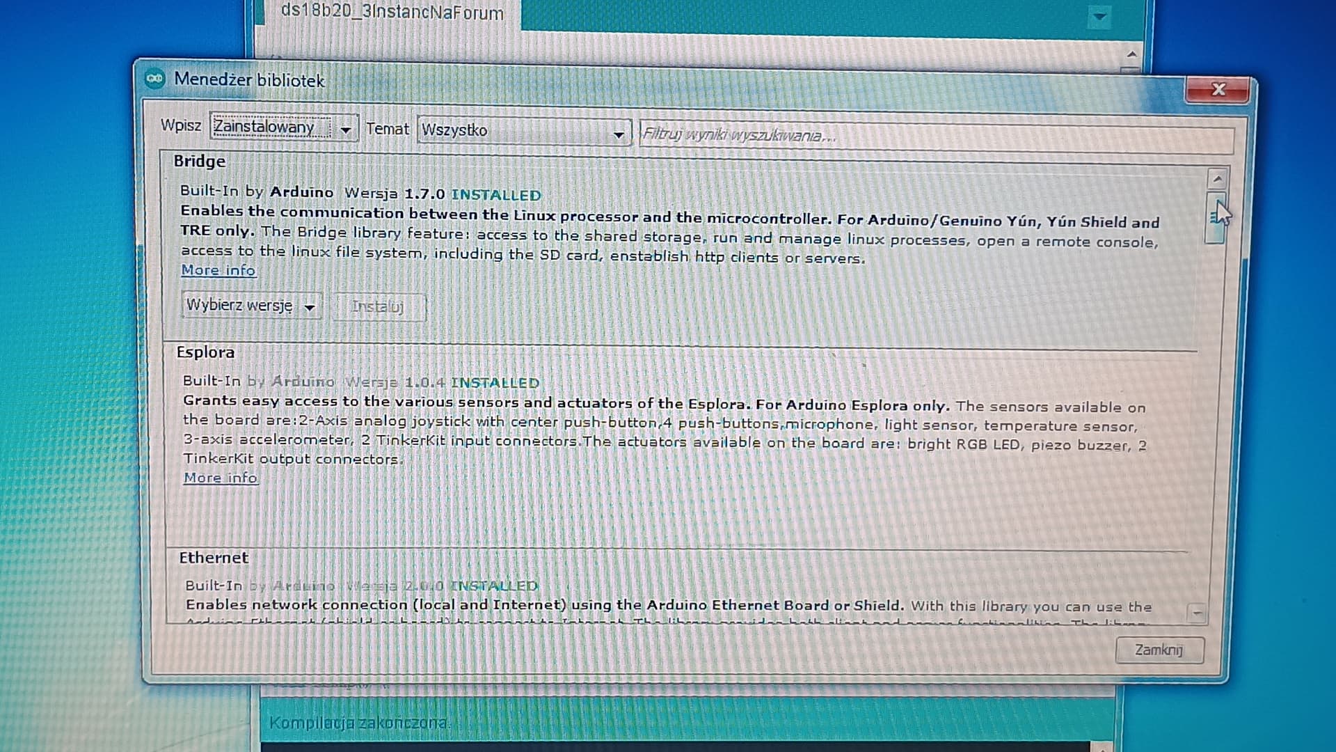 One wire DS18B20 reading +85°C, then -127°C and Arduino hanging up completely - Page 10 ...