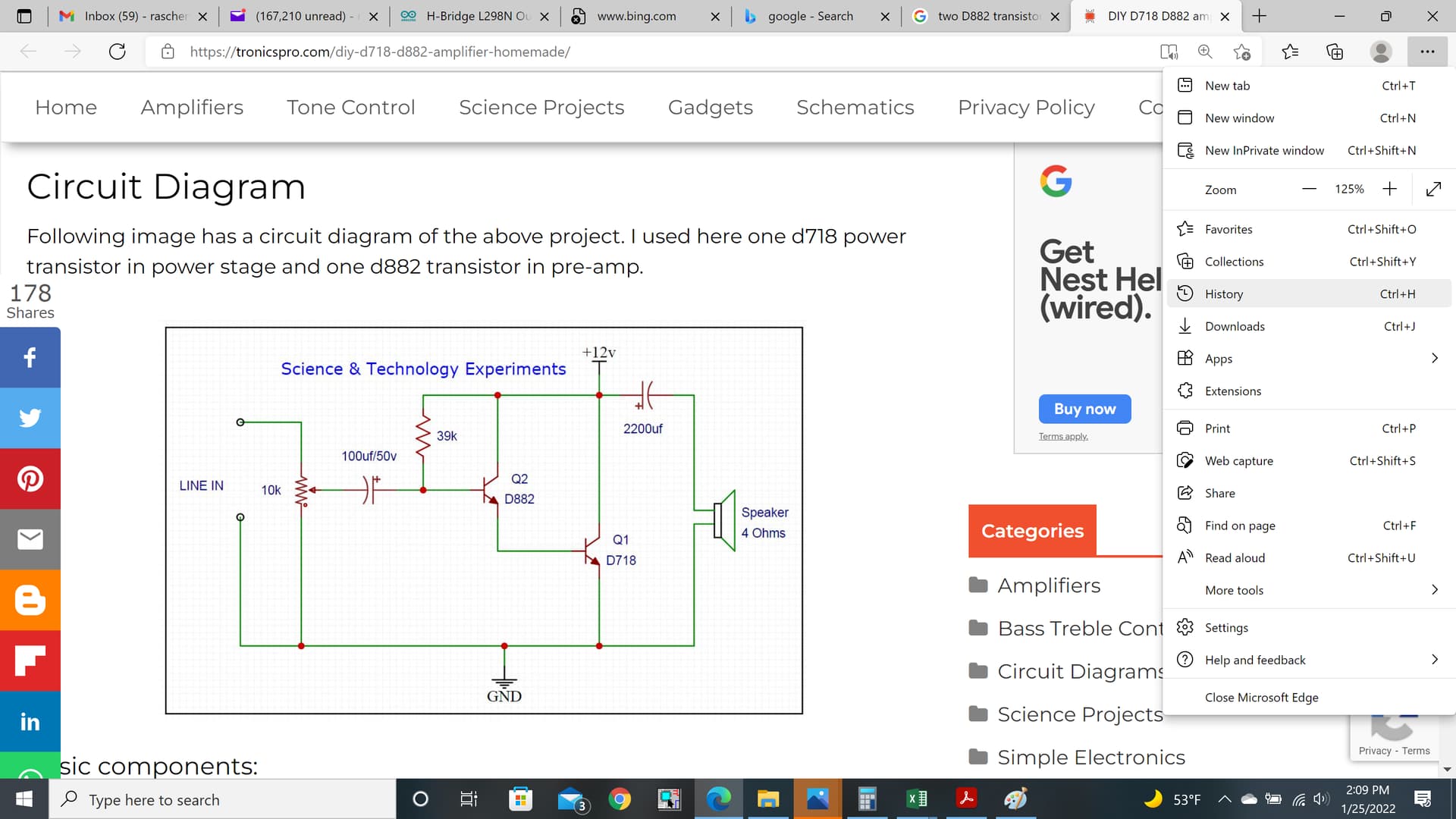 Amplifier help! - General Electronics - Arduino Forum