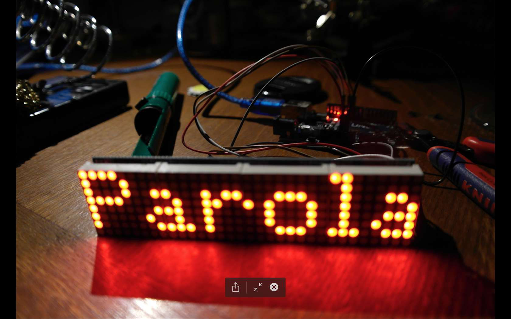 LED matrix display - MD_Parola, MD_MAX72xx and MD_MAXPanel - Page 34 - Showcase - Arduino Forum