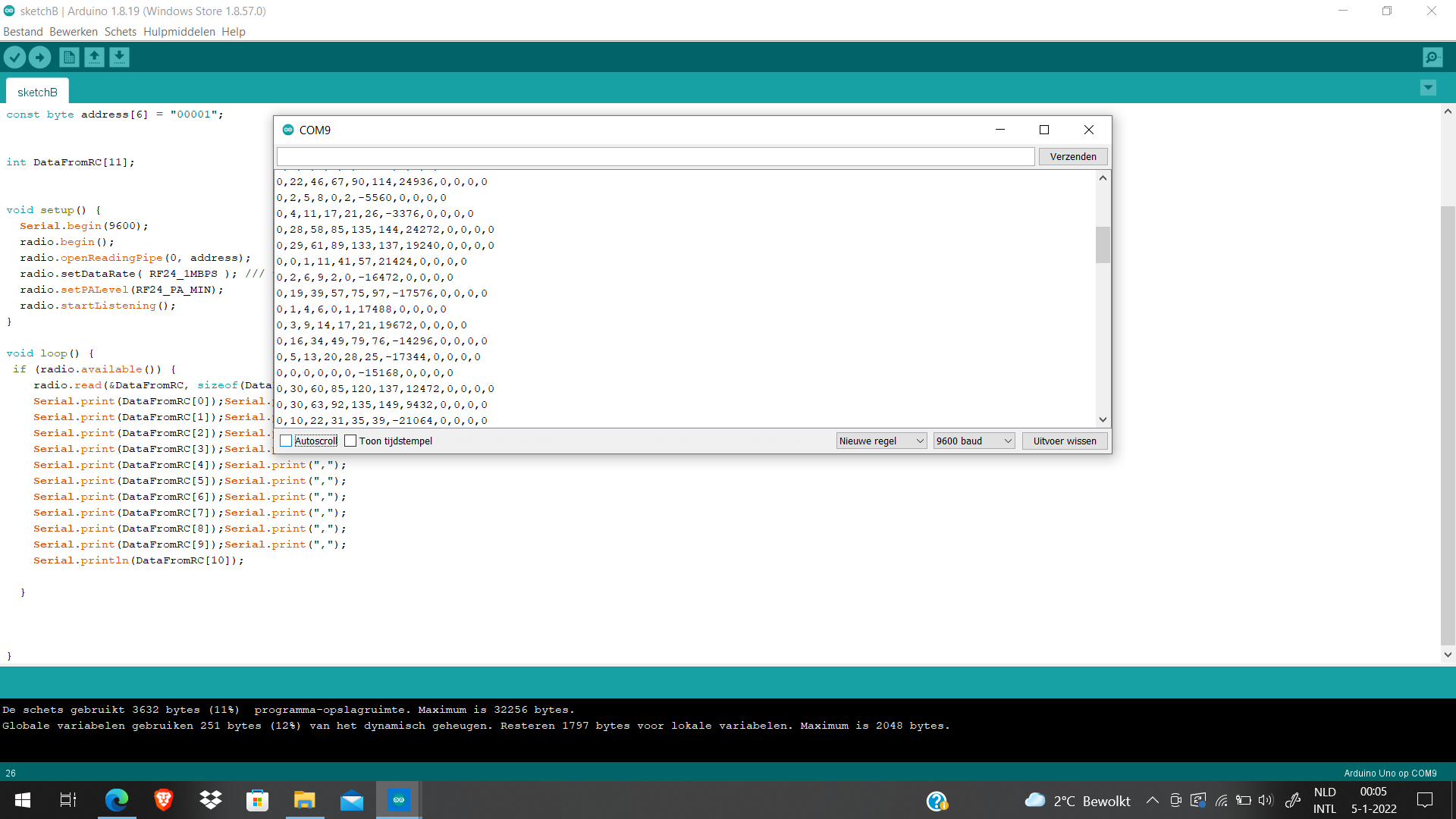 Need help with NRF24L01 - Programming - Arduino Forum