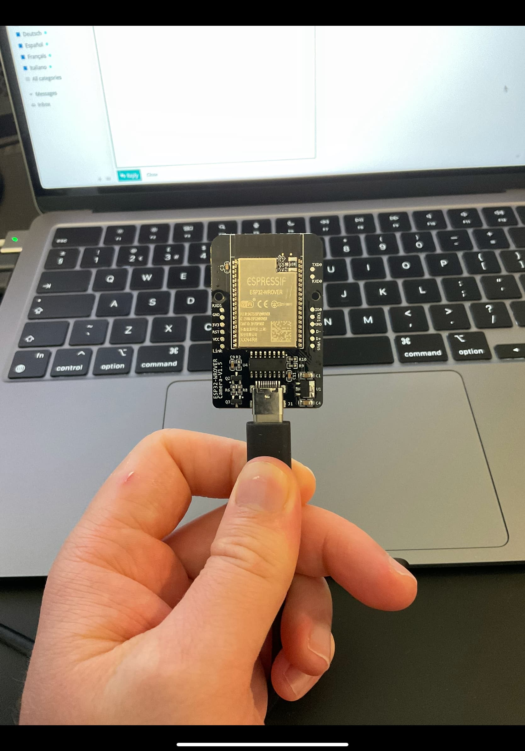 A Fatal Error Occurred Failed To Connect To Esp32 Invalid Head Of Packet 0x00 Possible