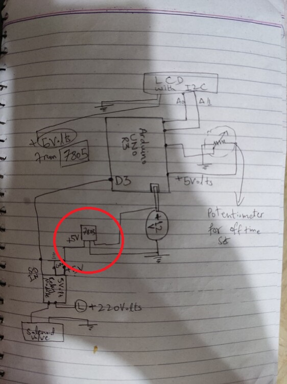 220 vac solenoid valve control with single channel relay module using arduino stuck issue ...