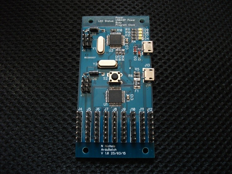 ArduBatch - Batch programmer for ISP chips - Hardware Development - Arduino Forum
