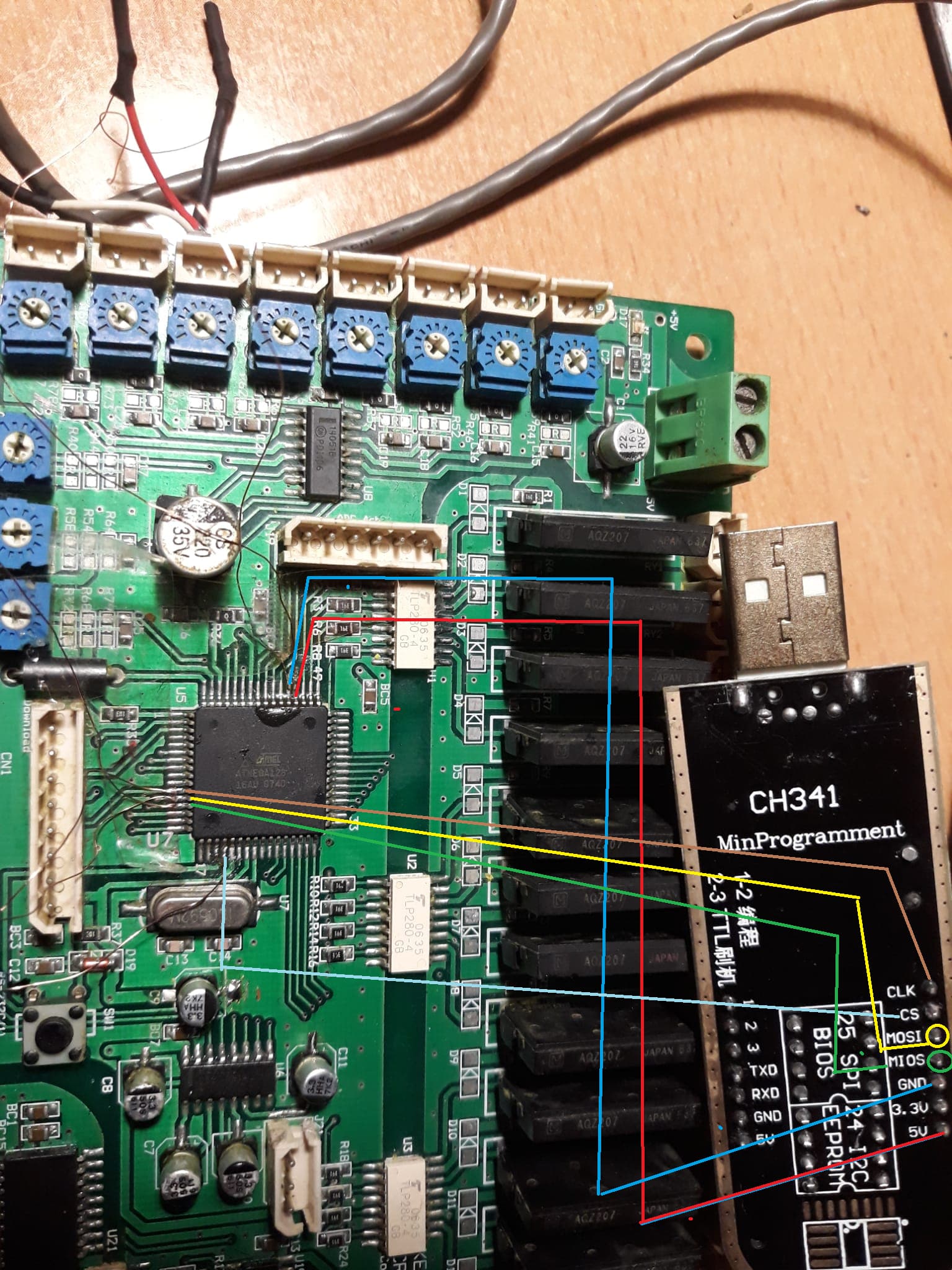 Reprogramar atmega 128 con ch341 - Hardware - Arduino Forum
