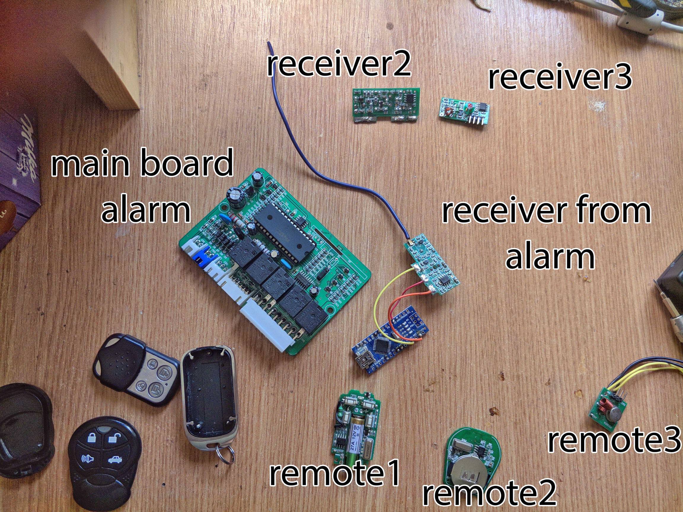 Can't use old RF remote with arduino? - General Guidance - Arduino Forum