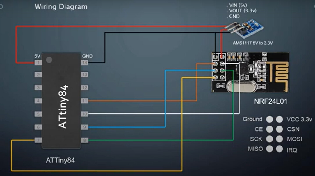 Unable to initialize nRF24L01 using ATtiny84 - Networking, Protocols, and Devices - Arduino Forum