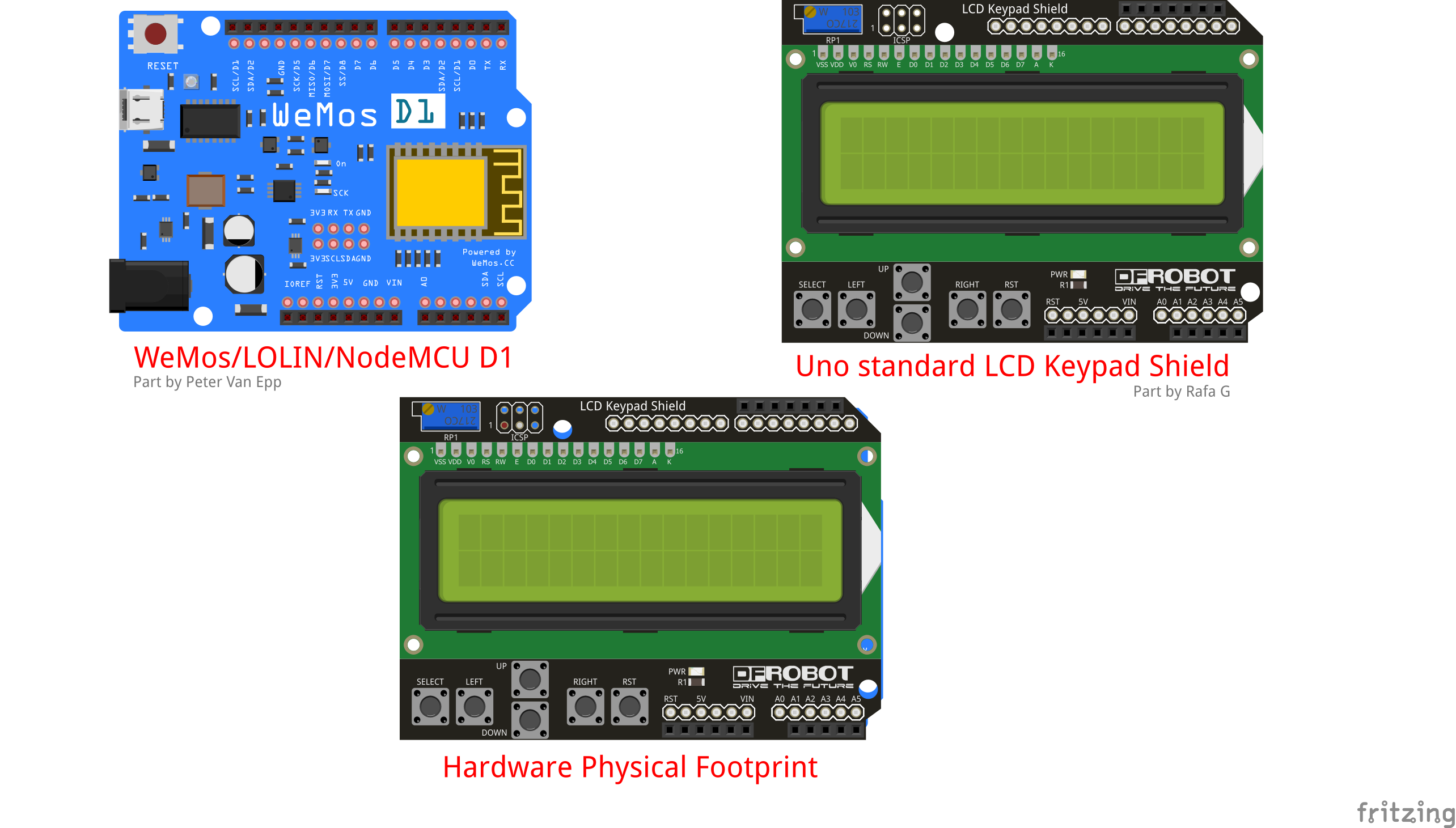 LOLIN/WeMos/NodeMCU D1 R1 LCD Keypad Shield Firmware - Showcase - Arduino Forum