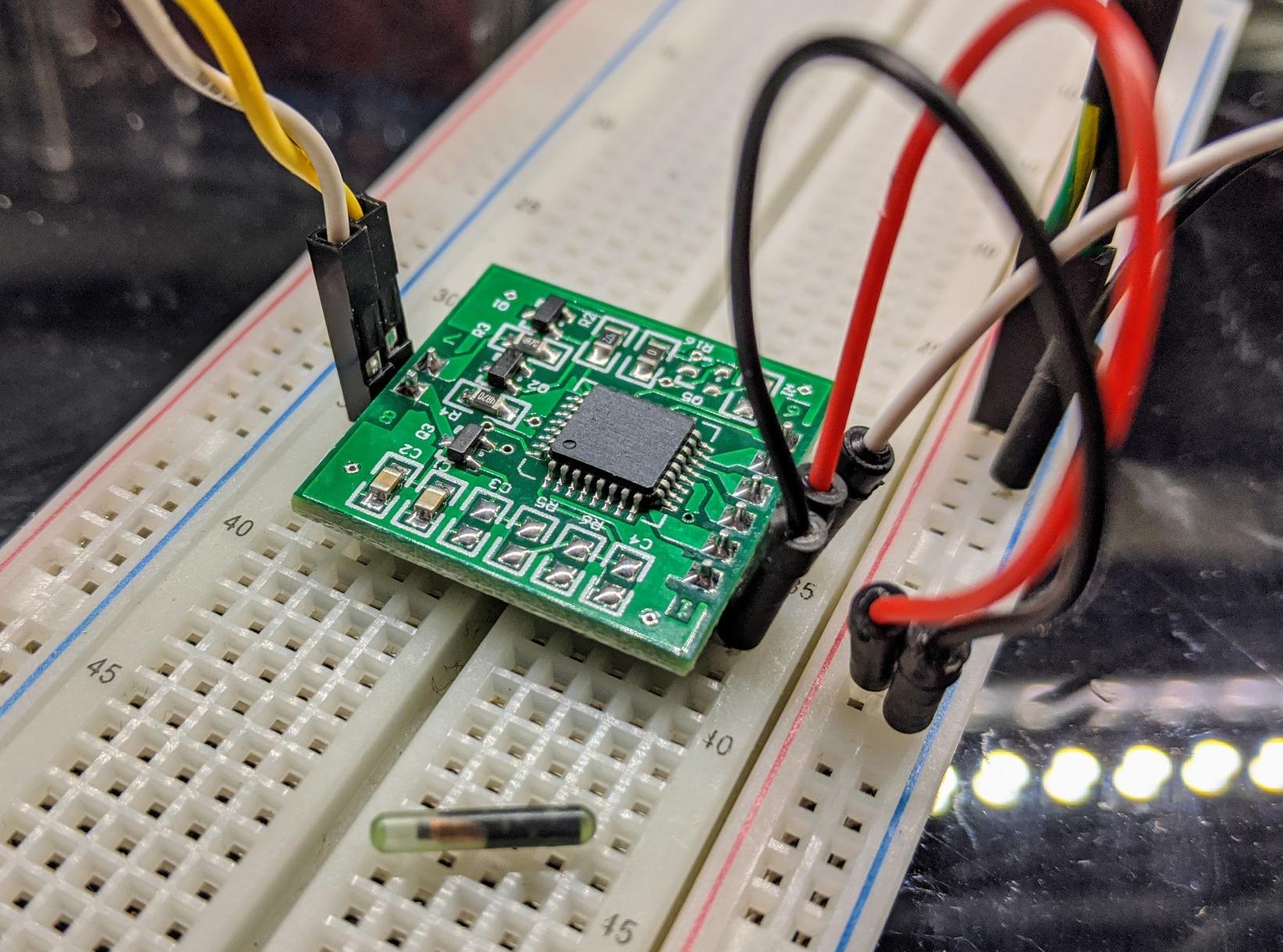 Animal RFID setup - how to read serial from a sensor that has only TX ...