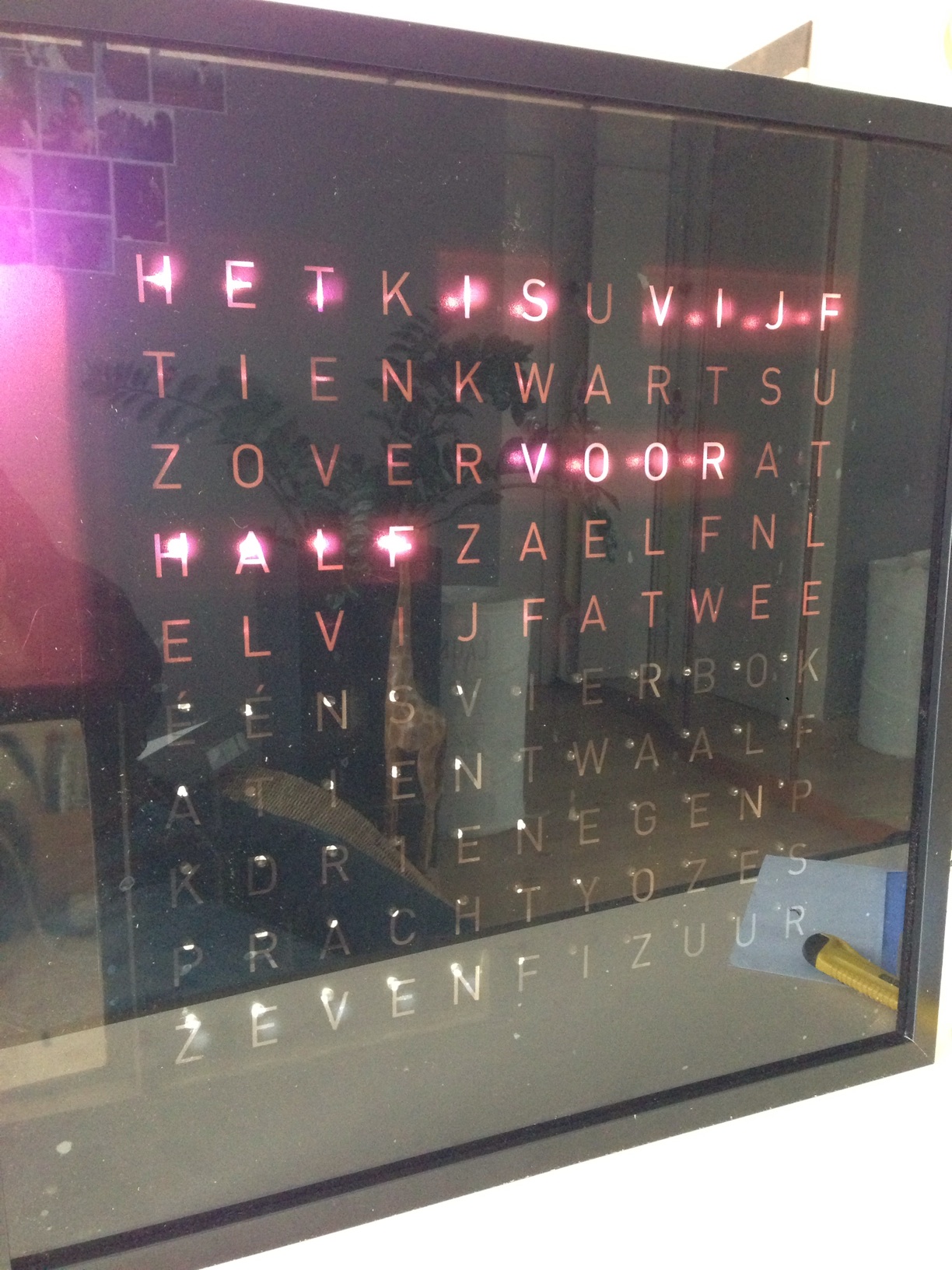 Arduino WordClock - Page 2 - Showcase - Arduino Forum