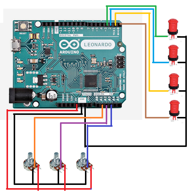 issue with flicker on button inputs when not pressed, yes I'm using input_pullup - Programming ...