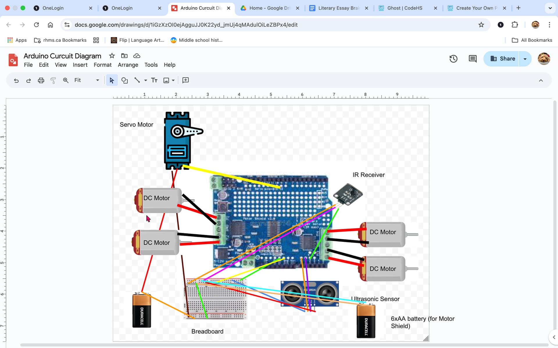 Circuit design for beacon-following robot - General Guidance - Arduino Forum