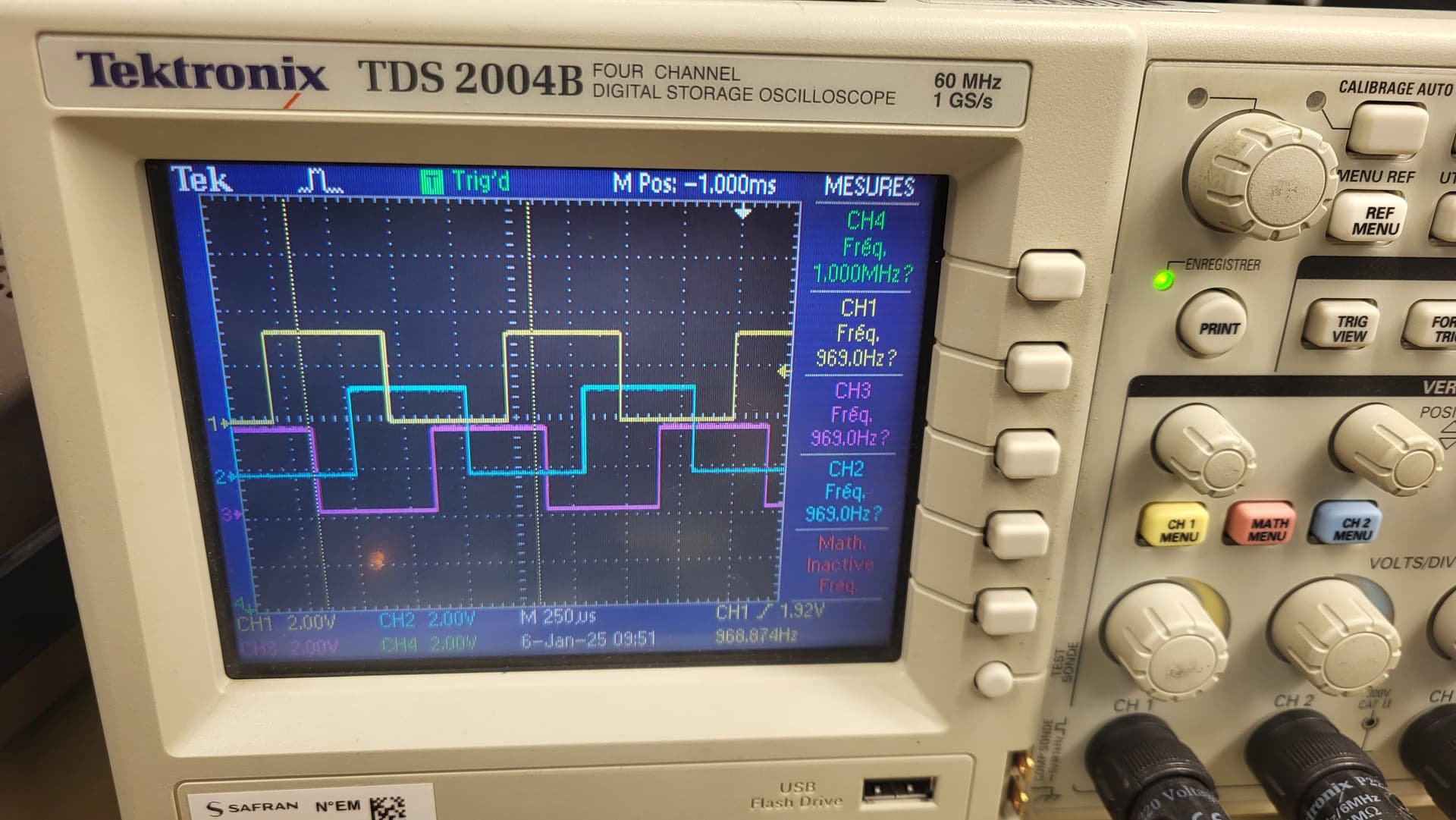 Generating 3 Square Wave Signals with Phase Shifts and Adjustable Frequency (5Hz to 1000Hz ...