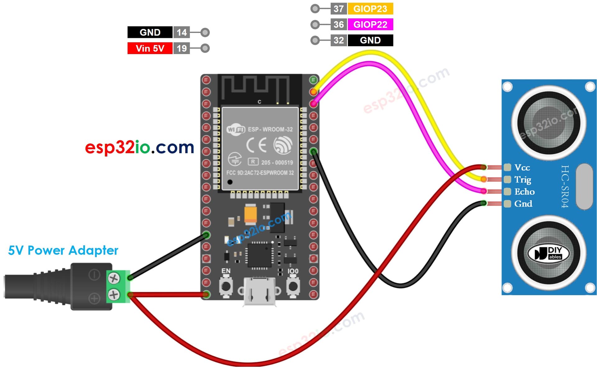 Getting 5V power supply for sensor through ESP32 - Page 2 - Sensors - Arduino Forum