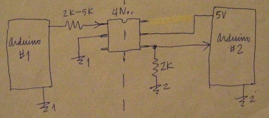 using optocouplers to give pwm signal - LEDs and Multiplexing - Arduino ...