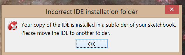Incorrect IDE installation folder - IDE 1.x - Arduino Forum