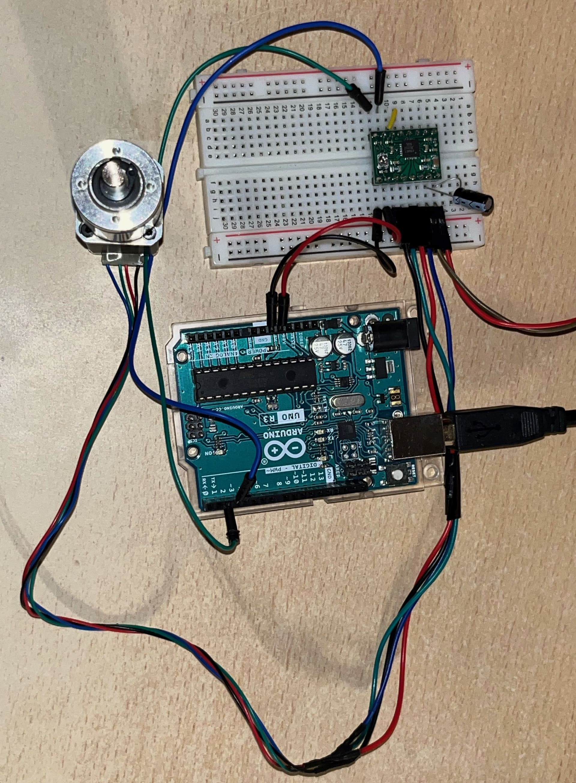 Nema 8/17 Stepper Motor Weak Spinning Torque - Motors, Mechanics, Power and CNC - Arduino Forum
