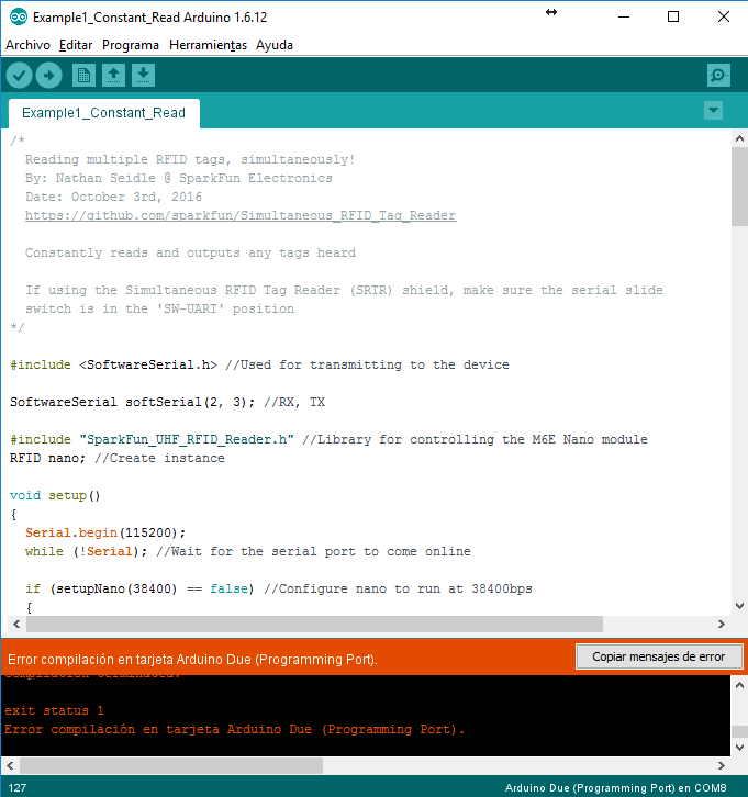 M6E Nano with hardware serial - General Guidance - Arduino Forum