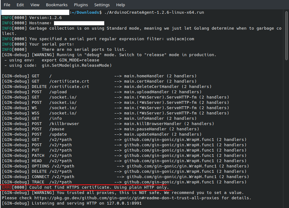 Arduinocreateagent Setup Error[0000] And Arduinocreateagent Not Working On Brave Browser Cloud