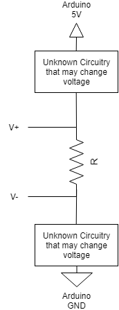Measuring Voltage Across a Floating Resistor - General Guidance - Arduino Forum