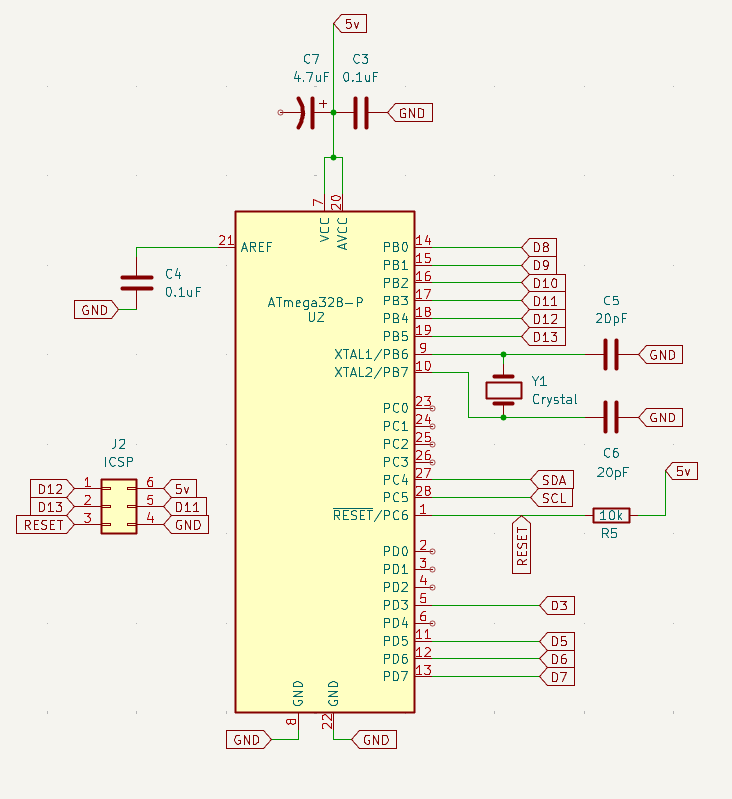 Bare ATMega328P schematic: Request for Comment - Page 2 - Hardware Development - Arduino Forum