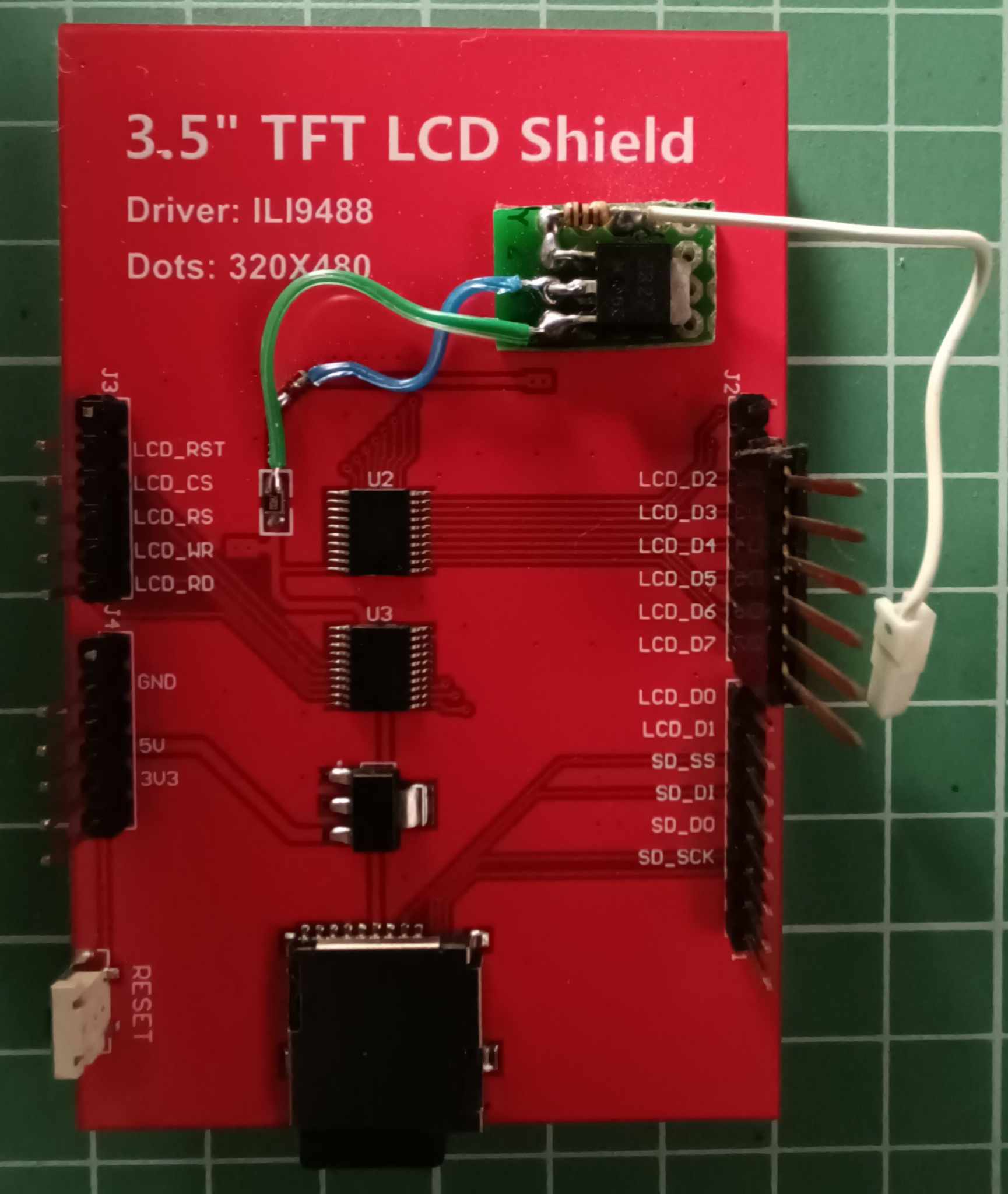 Tft 3 5 Ili9486 Dislay How To Manage Backlight Displays Arduino Forum