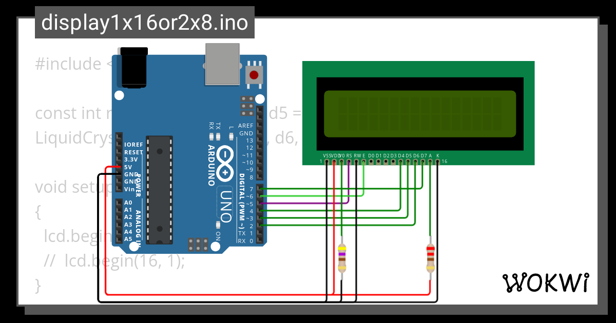 Arduino Lcd 16x2 Interfacing With Arduino Uno Lcd Anzeige Arduino Lcd 16x2 Interfacing With Arduino Uno Lcd Anzeige