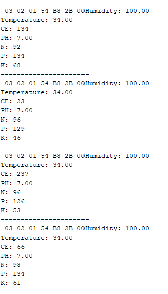Modbus-RTU Soil Sensor problem get all values - Programming - Arduino Forum