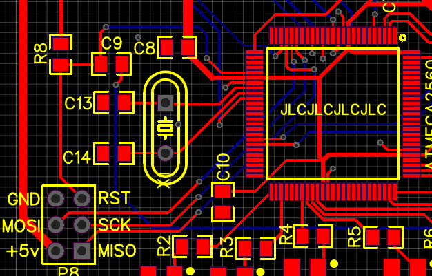 Arduino Mega on PCB - General Electronics - Arduino Forum