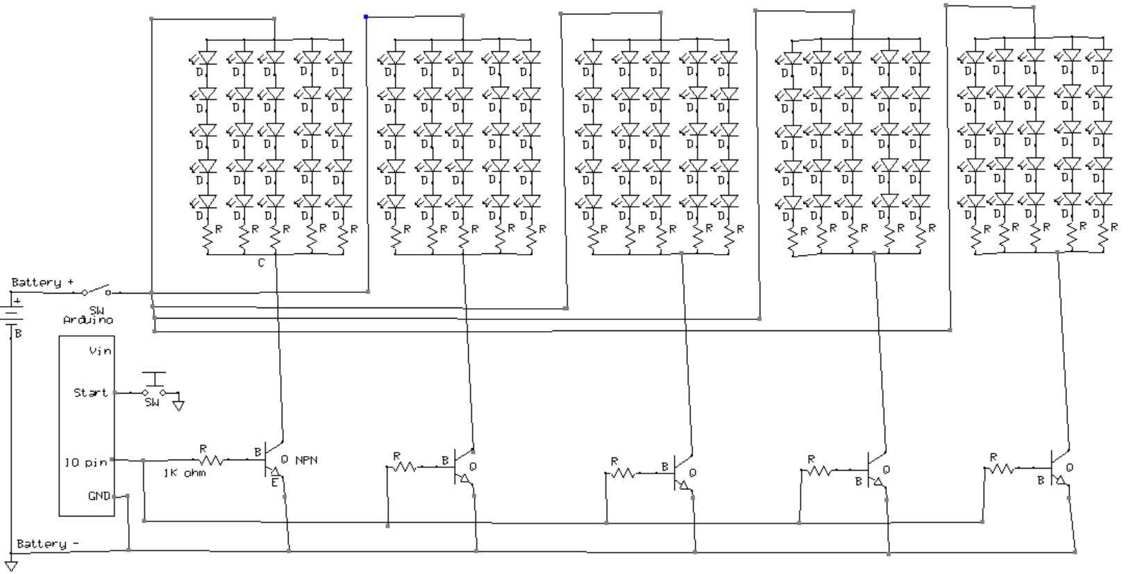 Connecting many solder boards so they work in synch - LEDs and Multiplexing - Arduino Forum