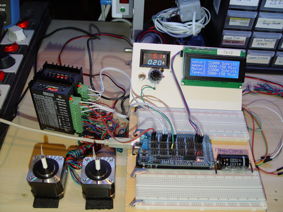 Motorsteuerung mit Arduino - Page 2 - Deutsch - Arduino Forum