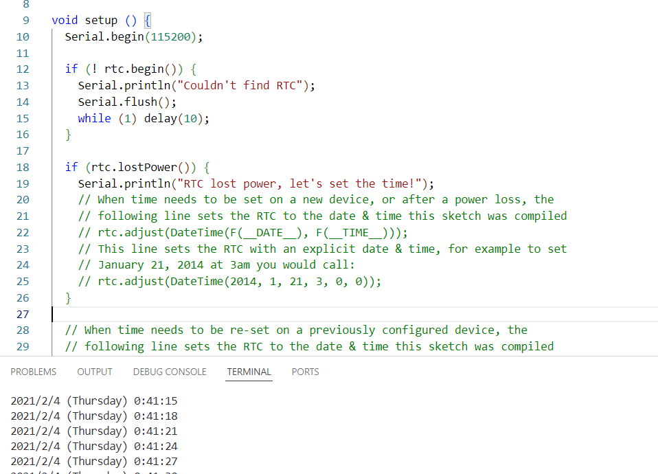 Ds3231 Rtc Not Display Current Time Programming Arduino Forum 8352