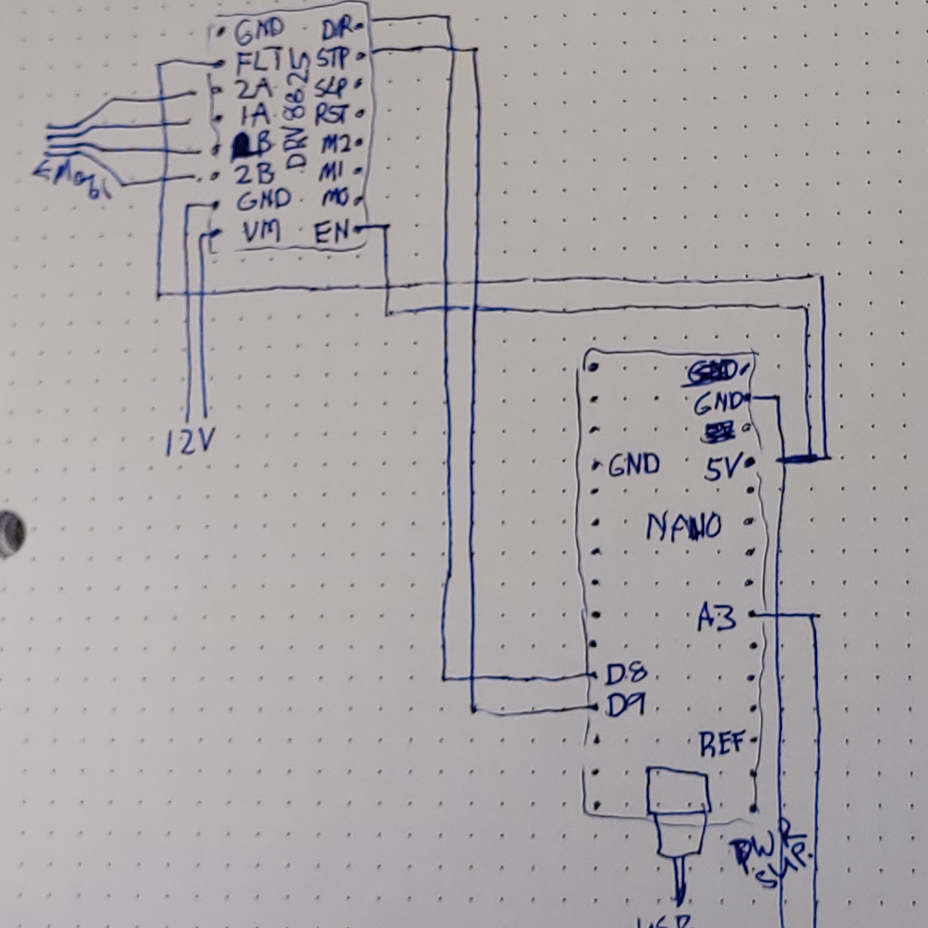 Need Stepper Mtr To Move According To Voltage Read Programming Questions Arduino Forum