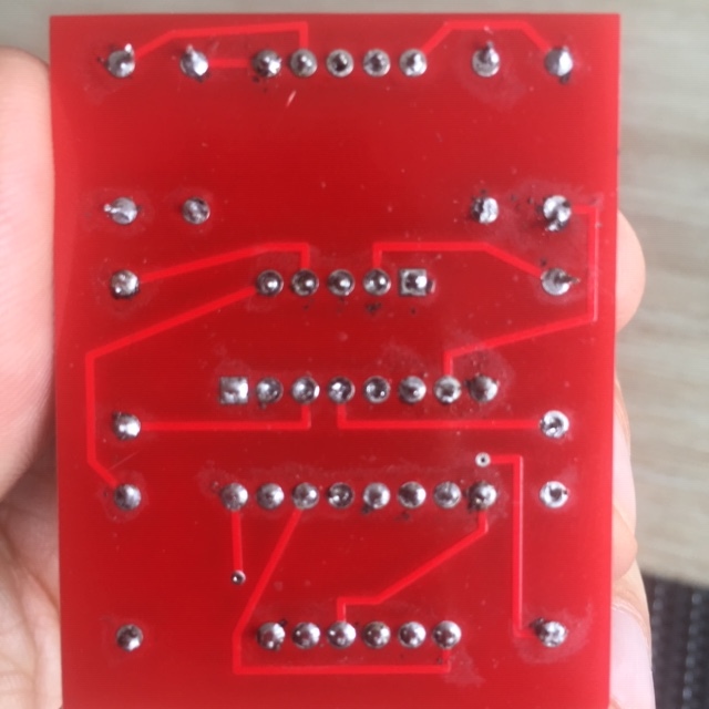 Custom PCB module with 7seg display and shift register not working - General Electronics ...