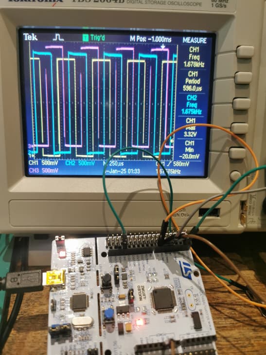 Generating 3 Square Wave Signals with Phase Shifts and Adjustable Frequency (5Hz to 1000Hz ...