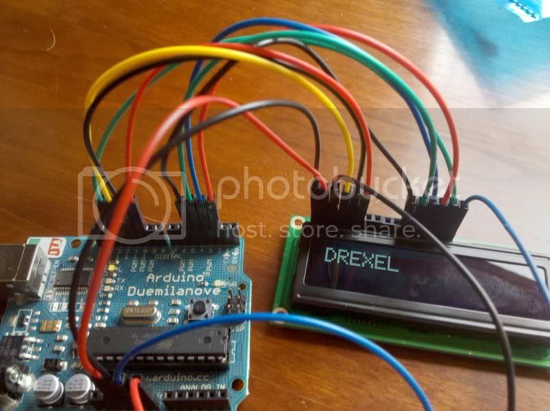 16x2 character LCD not displaying second line of t - Interfacing ...