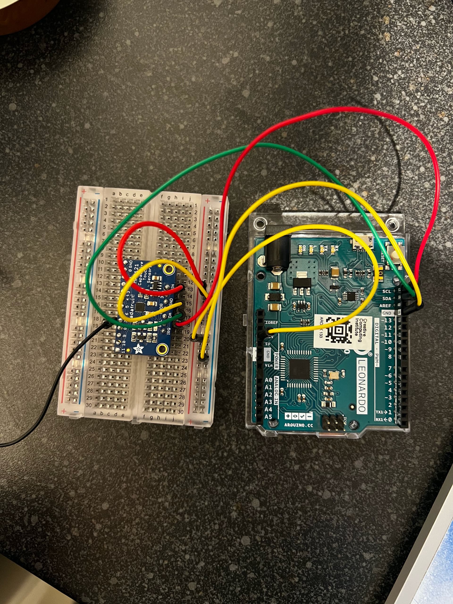 Adafruit MPR121 12-Key Capacitive Touch Sensor - Programming - Arduino Forum