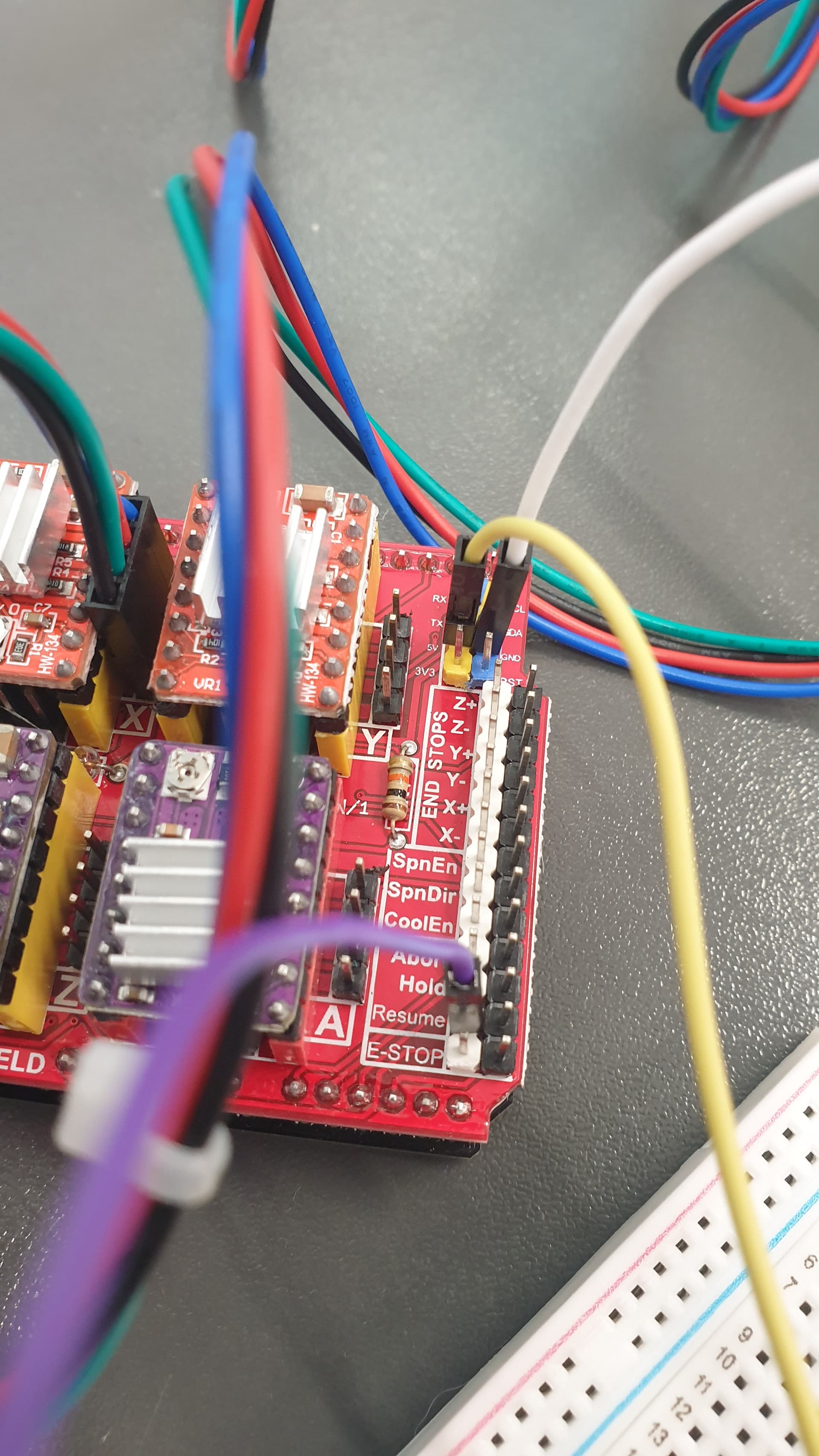 CNC V3 + potentiometer - Motors, Mechanics, Power and CNC - Arduino Forum