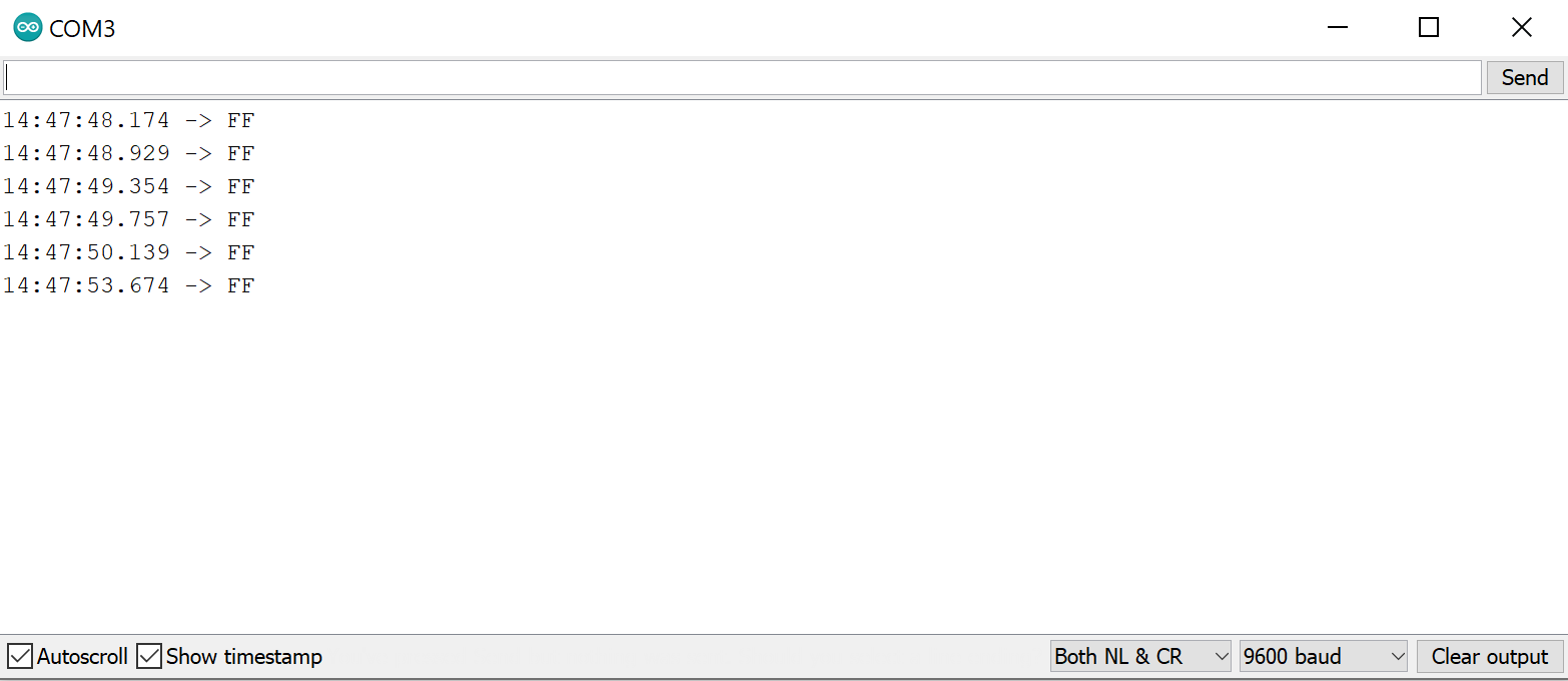 Problem with reading the data from serial port that data comes from a ...