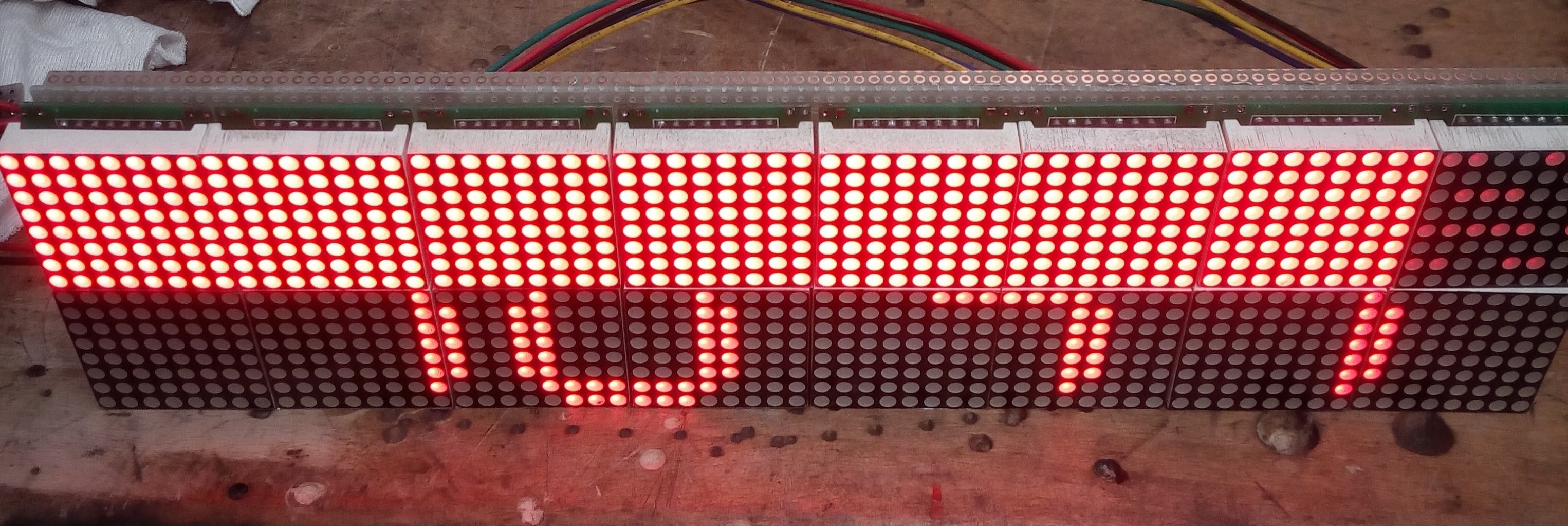 LED matrix display - MD_Parola, MD_MAX72xx and MD_MAXPanel - Page 39 - Showcase - Arduino Forum