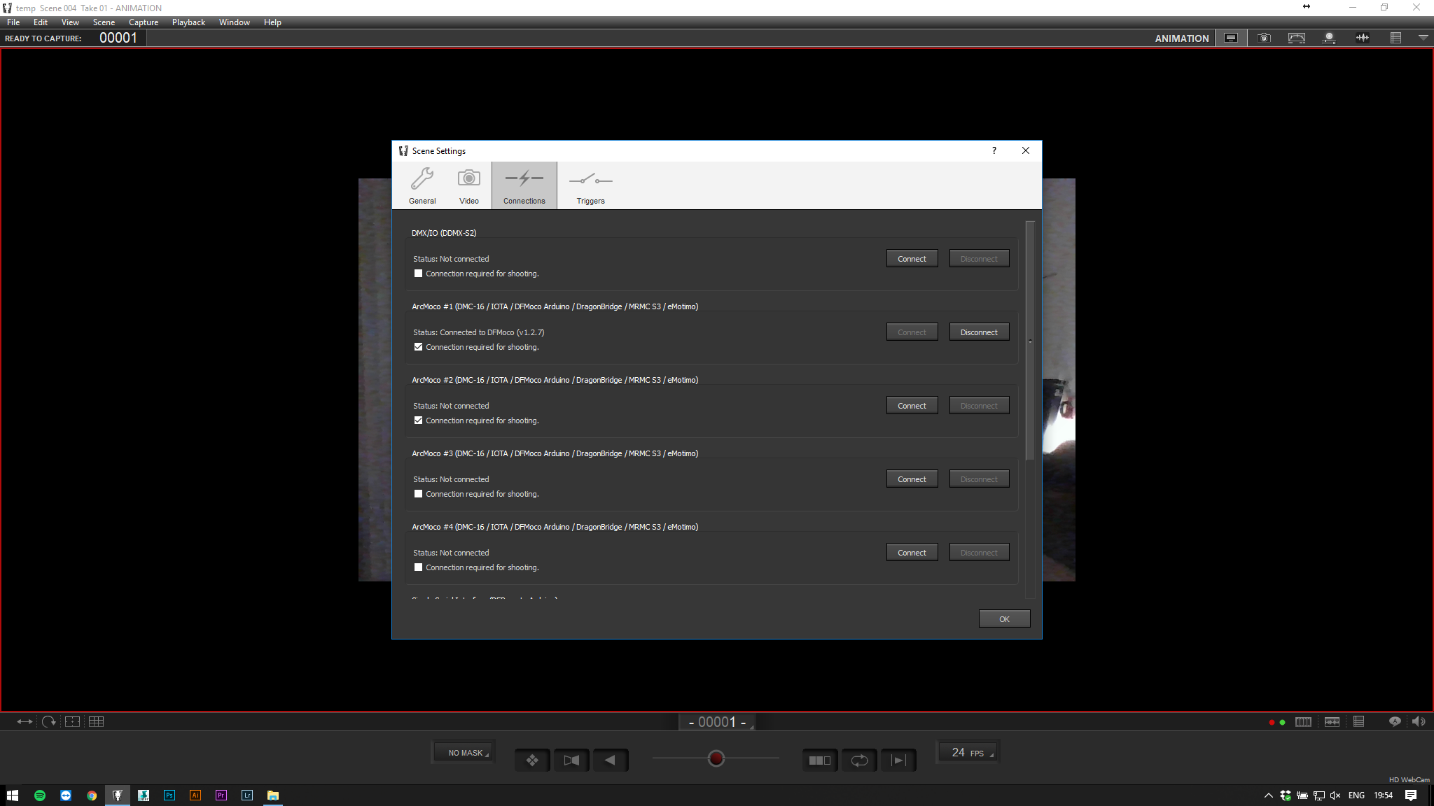Configuring CNC shield V3 for use with Dragonframe animation software ...