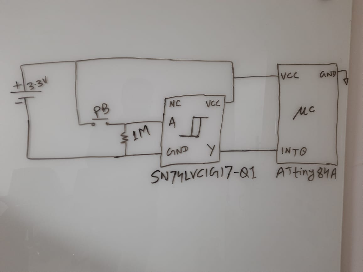 SN74LVC1G17-Q1 schmitt trigger/ noise issue on interrupt pin of the ... SN74LVC1G17-Q1 schmitt trigger/ noise issue on interrupt pin of the ...